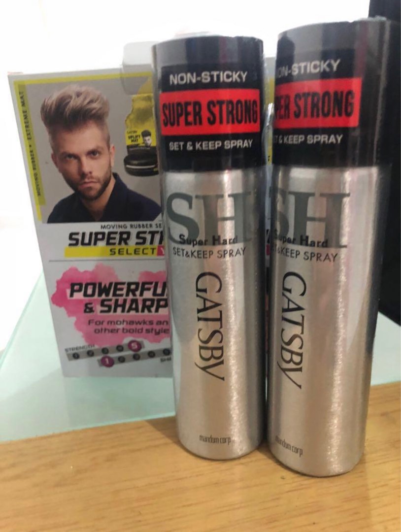 GATSBY Mini Hair Spray, Beauty & Personal Care, Hair on Carousell