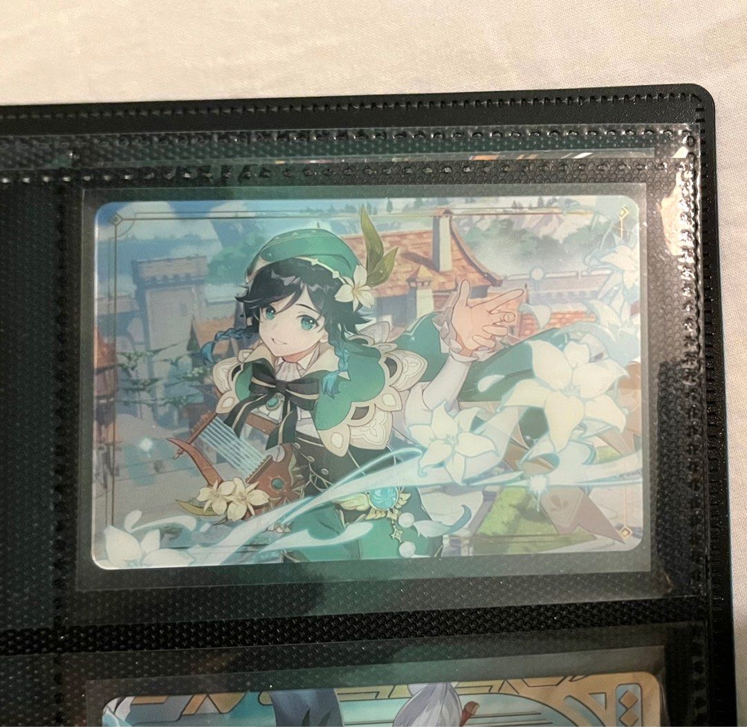 Genshin Wafer Card - Venti Visual, Hobbies & Toys, Memorabilia ...