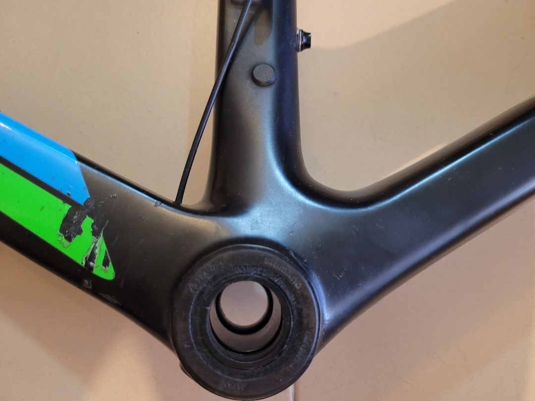 Giant TCR Advanced Pro Frameset Size M - Rim Brake (Stem and ...