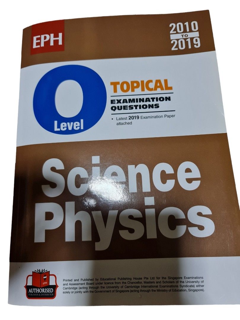 GIVEAWAY O Level Sci Physics TYS, Hobbies & Toys, Books & Magazines, Assessment Books on Carousell