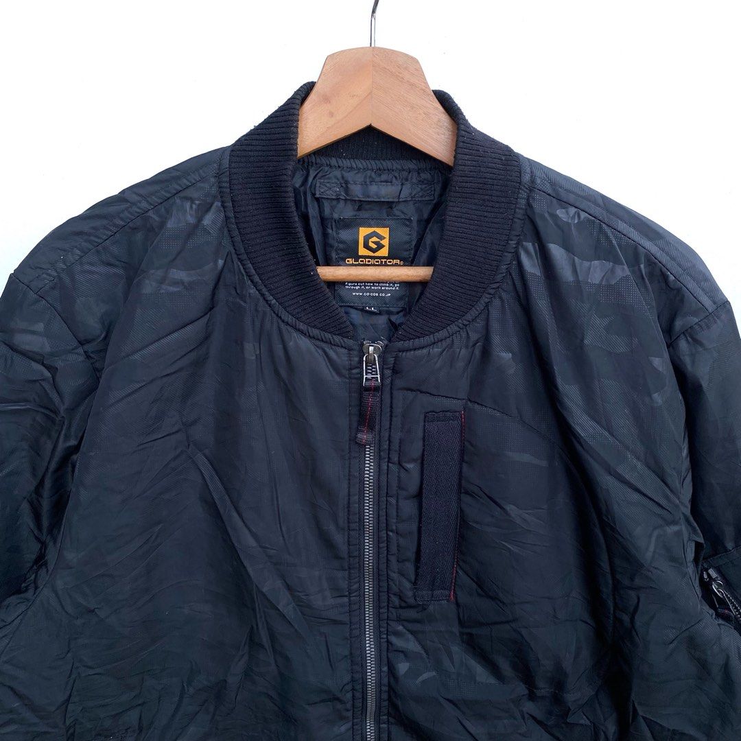 Gladiator Camouflage Bomber Jacket, Men's Fashion, Coats, Jackets and ...