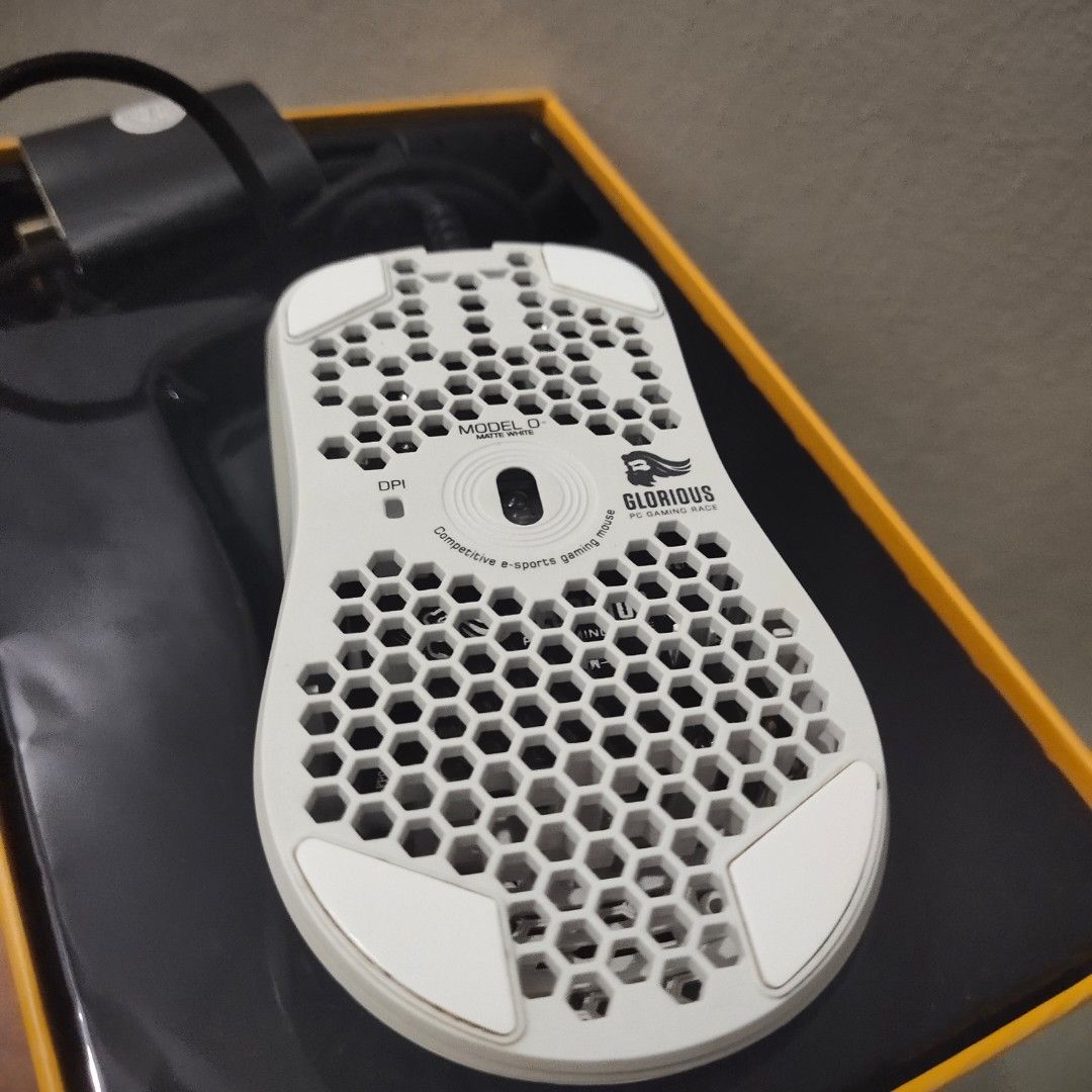 Glorious Model O- (White), Computers & Tech, Parts & Accessories, Mouse ...