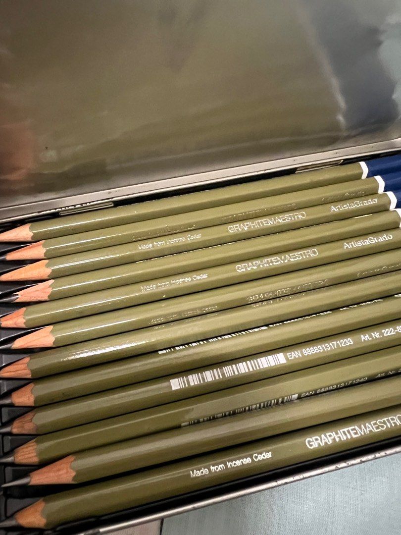 Graphite Pencil Set, Hobbies & Toys, Stationery & Craft, Other ...