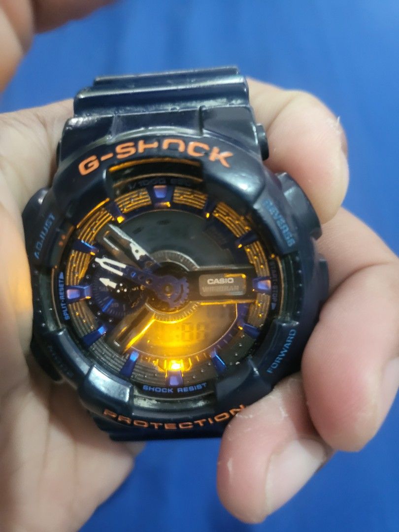 Gshock ga110 blue, Men's Fashion, Watches & Accessories, Watches on ...