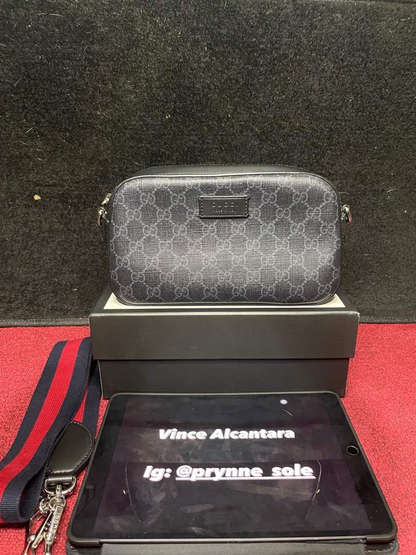 Gucci GG Monogram Camera Bag, Luxury, Bags & Wallets on Carousell