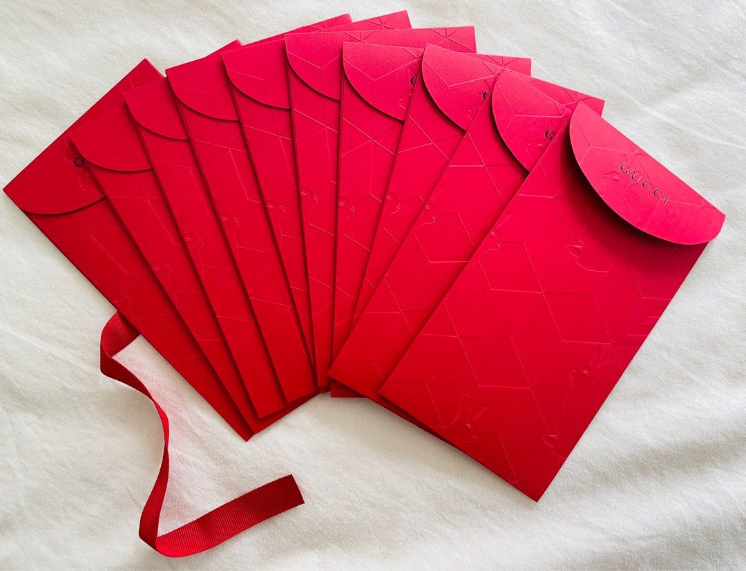 Gucci Rabbit CNY Red Packet, Hobbies & Toys, Stationery & Craft, Craft ...