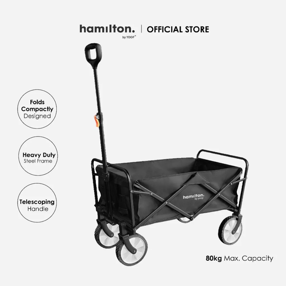 Hamilton Foldable Wagon, Babies & Kids, Going Out, Strollers on Carousell