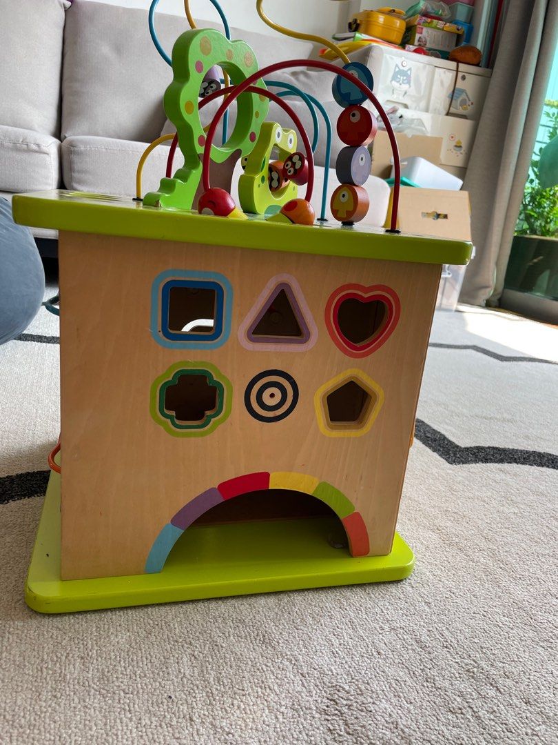 Hape Country Critters Play Cube, Babies & Kids, Infant Playtime on ...
