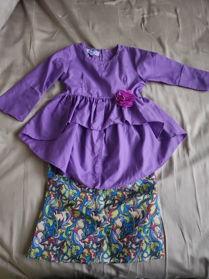 Hari Raya Baju Kurung 2-5 years pld, Babies & Kids, Babies & Kids ...