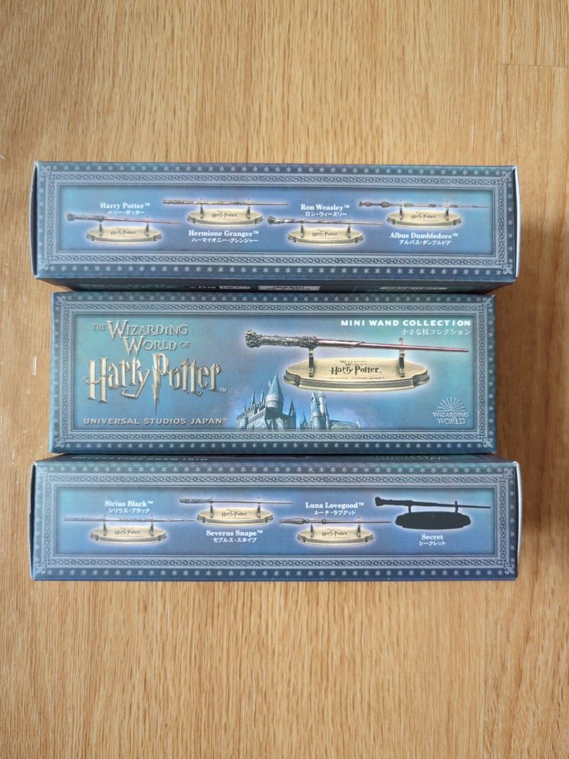 Harry Potter mini wand collection, Hobbies & Toys, Memorabilia ...