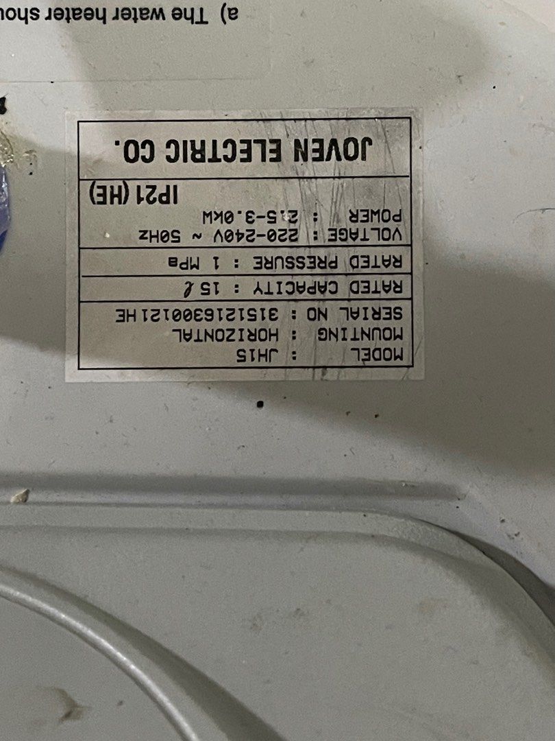 Heat elevator, TV & Home Appliances, Water Heater & Instant Showers on ...