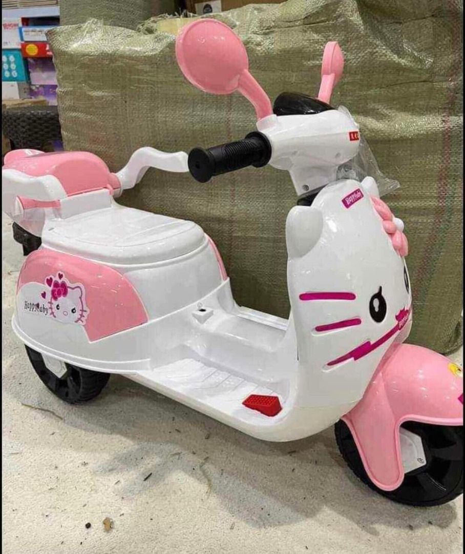 HELLO KITTY RECHARGEABLE MOTOR, Hobbies & Toys, Toys & Games on Carousell