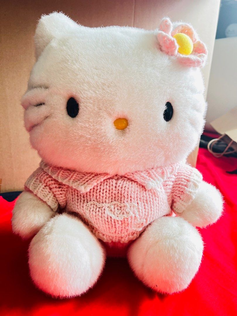 Hello Kitty soft Toy, Hobbies & Toys, Toys & Games on Carousell