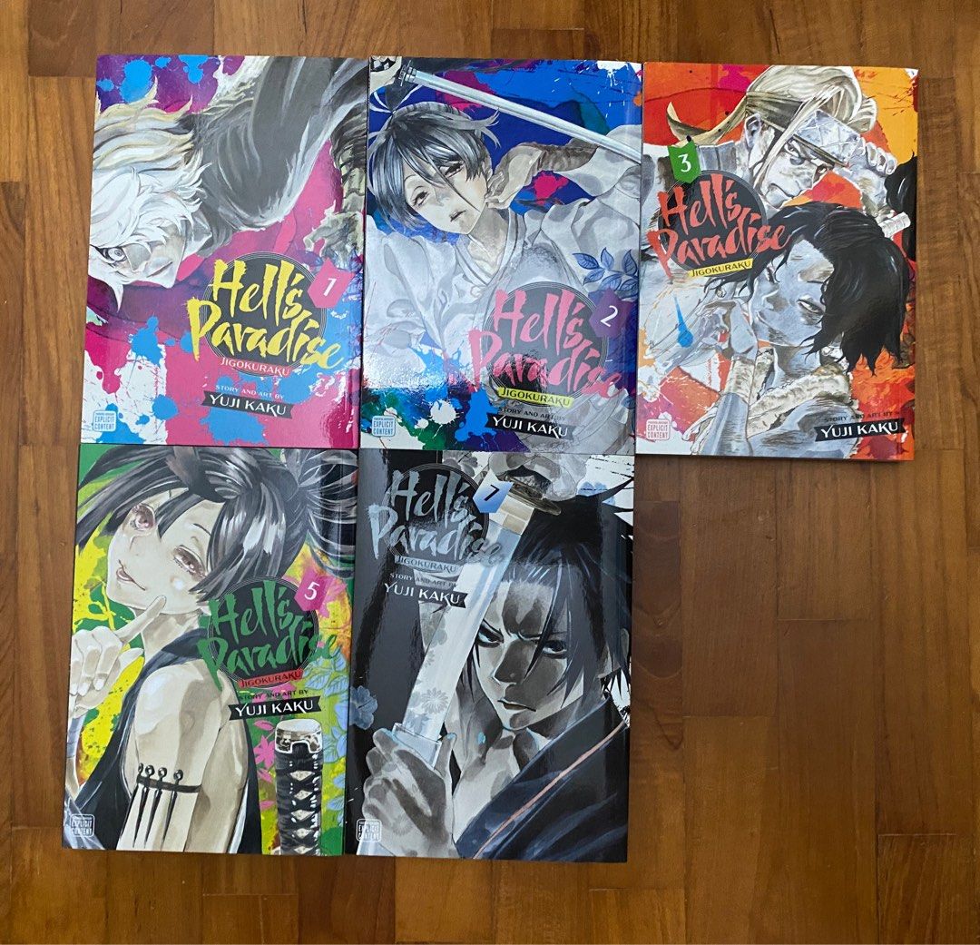 hells paradise jigokuraku manga, Hobbies & Toys, Books & Magazines, Comics & Manga on Carousell