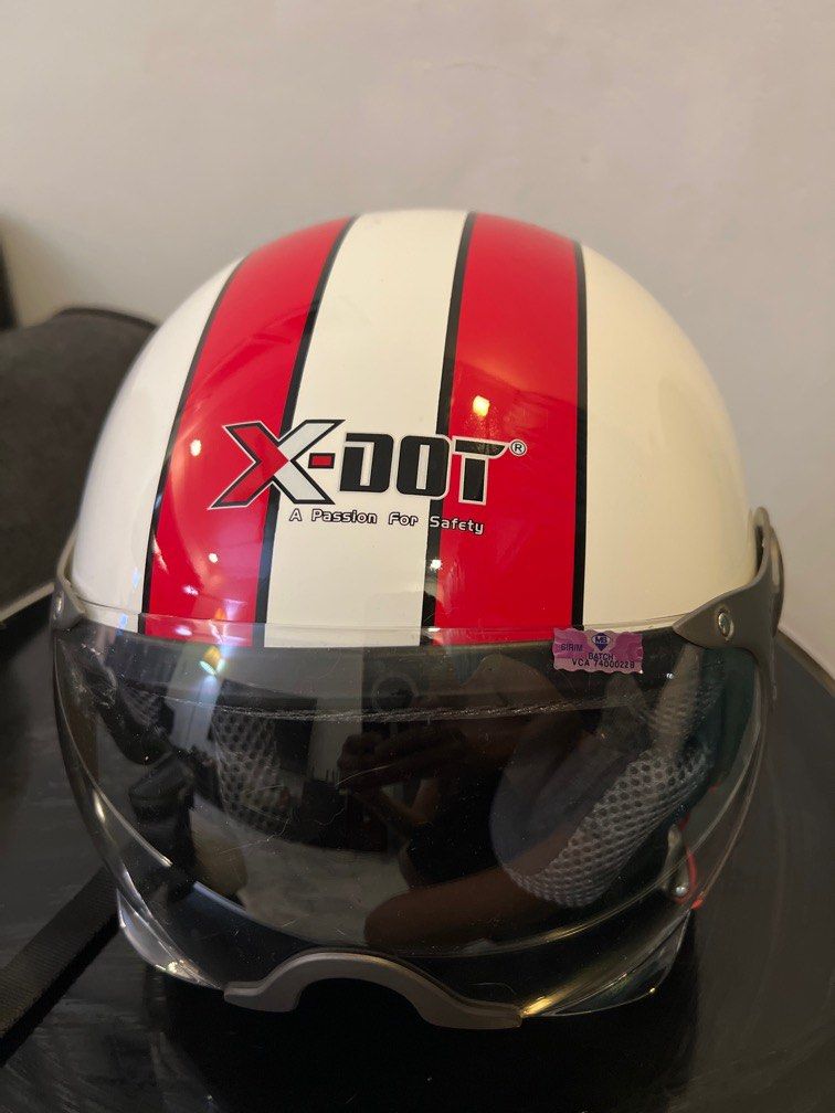 Helmets X-Dot, Motorbikes on Carousell