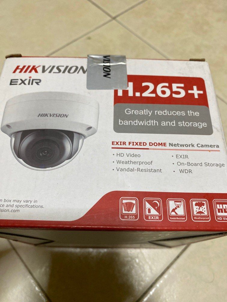 Hikvision Exir Dome CCTV camera, Furniture & Home Living, Security ...