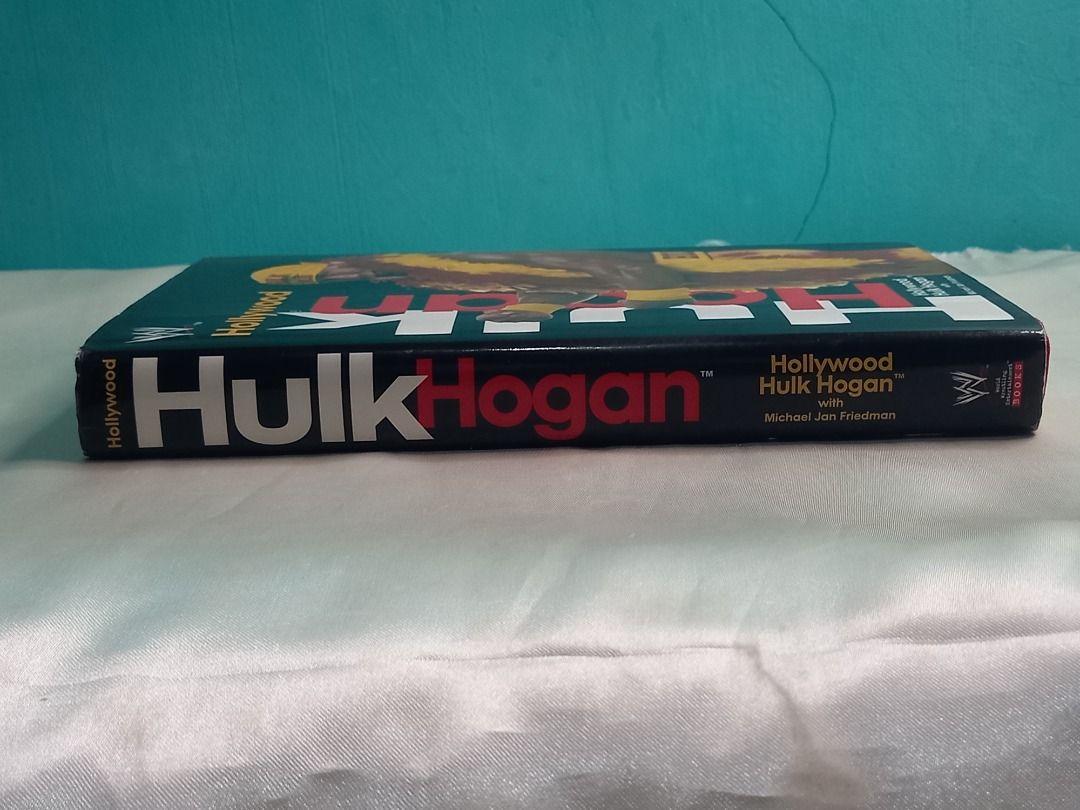 Hollywood Hulk Hogan with Michael Jan Friedman Book by WWF Hardcover on ...