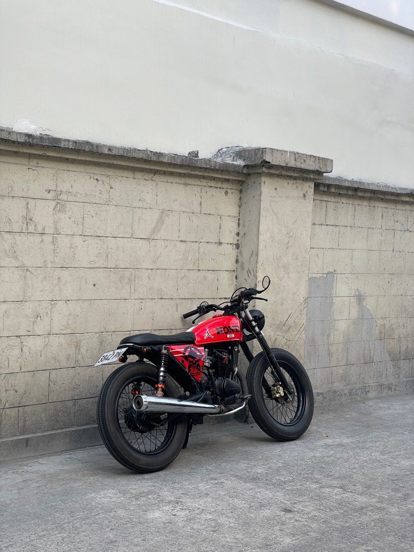 Honda TMX Cafe Racer, Motorbikes, Motorbikes for Sale on Carousell