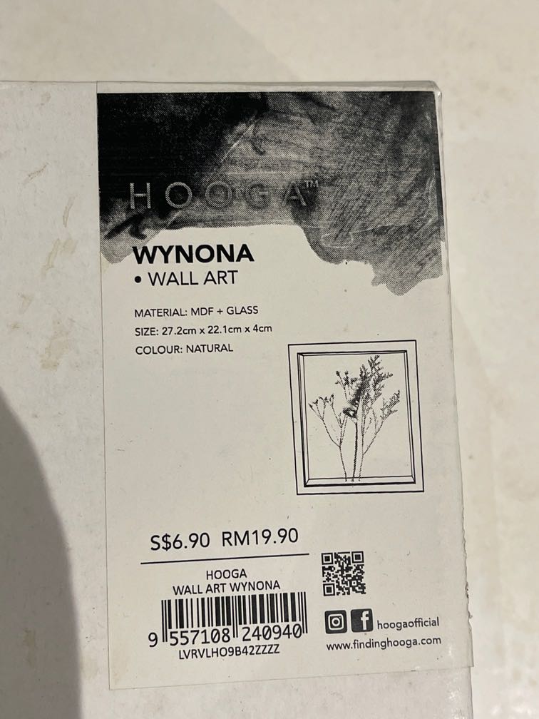 Hooga Frame Winona, Furniture & Home Living, Home Decor, Wall Decor on ...