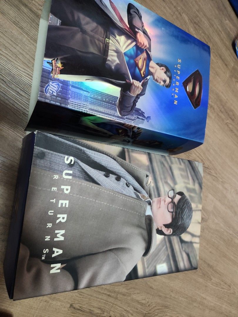 Hot Toys Superman box - Head and palm only, Hobbies & Toys, Toys ...