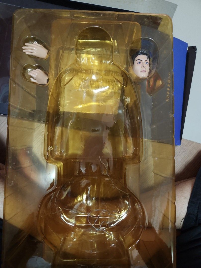 Hot Toys Superman box - Head and palm only, Hobbies & Toys, Toys ...