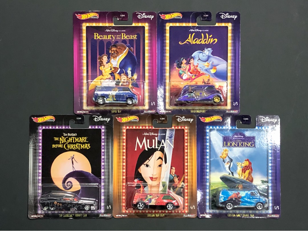 Hot Wheels Disney Pop Culture Set, Hobbies & Toys, Toys & Games on ...