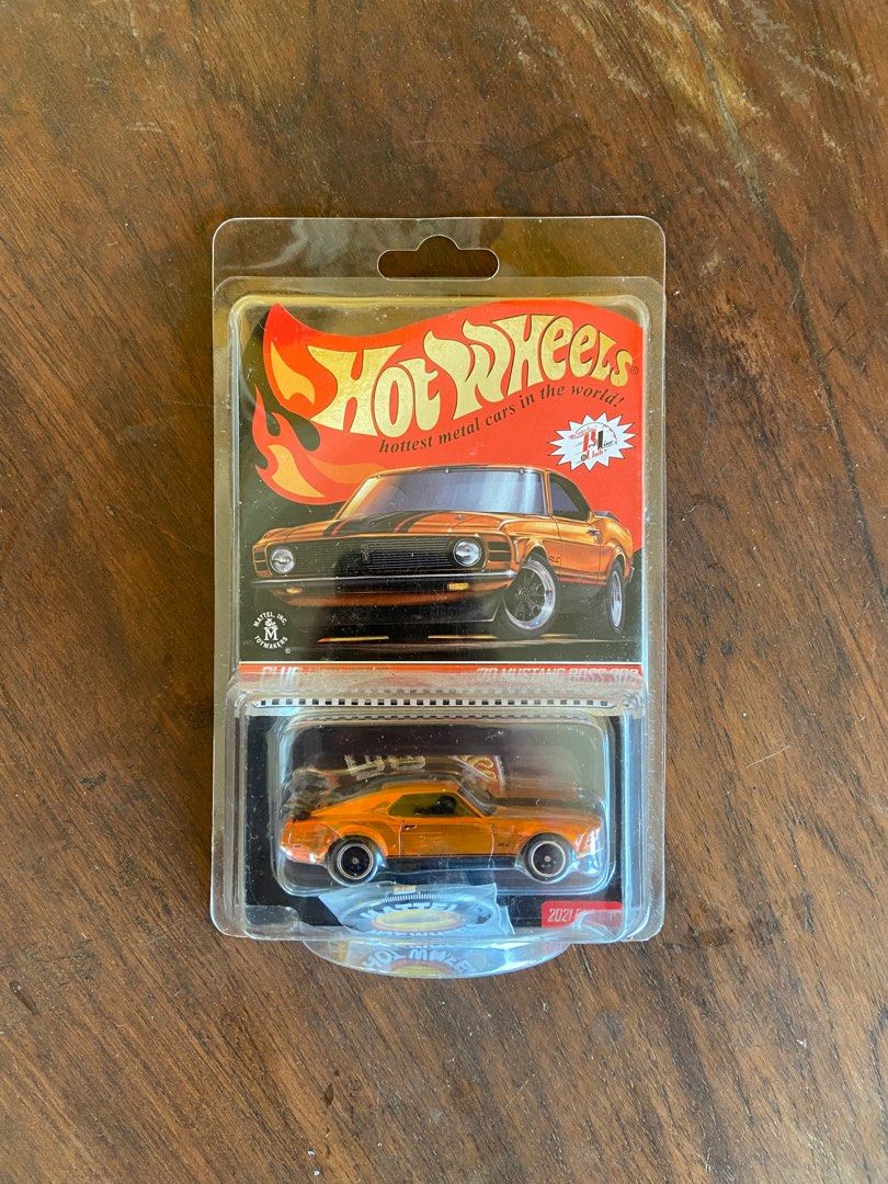 Hotwheels RLC 70 Mustang Boss 302, Toys & Collectibles, Mainan di Carousell