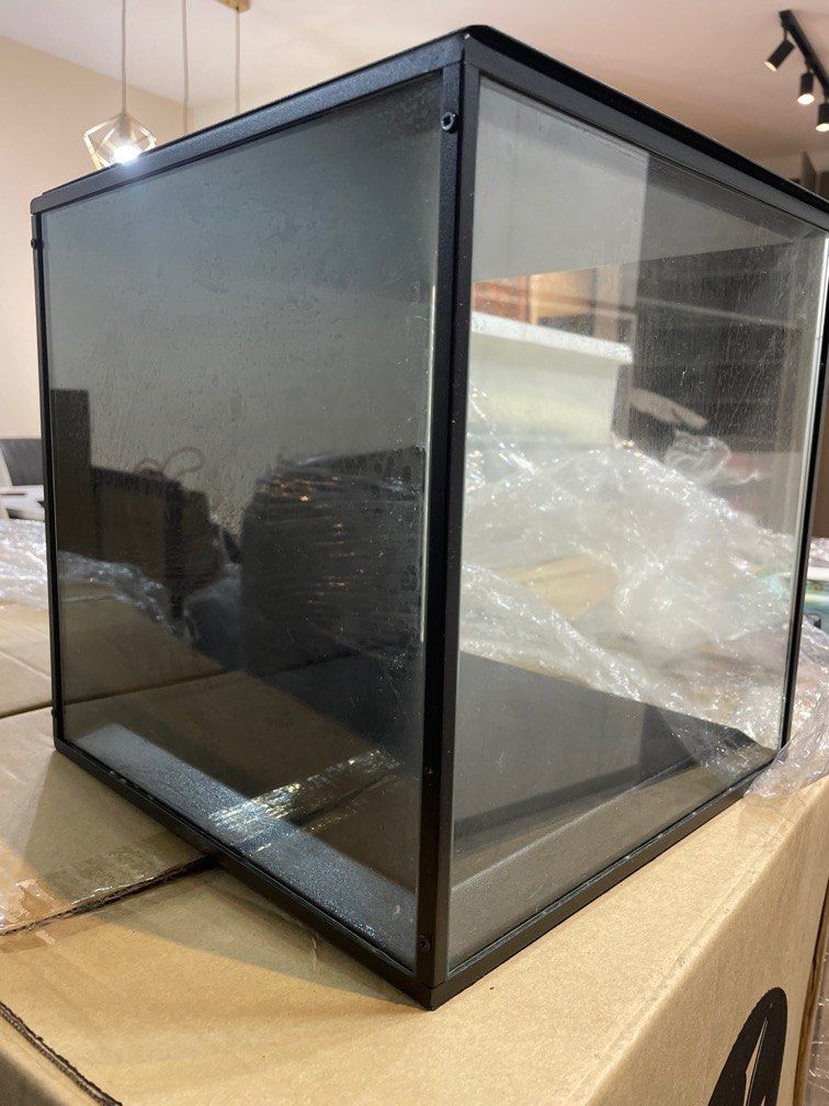 IKEA Display Glass Box, Furniture & Home Living, Furniture, Shelves ...