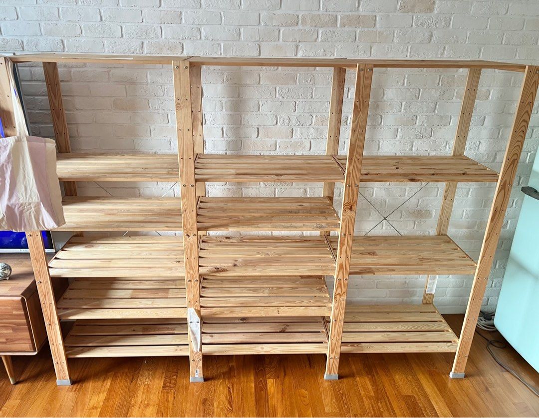 IKEA HEJNE 230 X 50 X 171 Shelf, Furniture & Home Living, Furniture ...