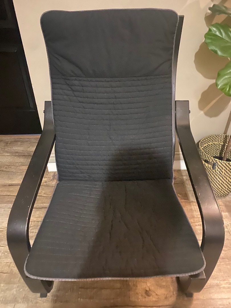 IKEA Poang chair, Furniture & Home Living, Furniture, Chairs on Carousell