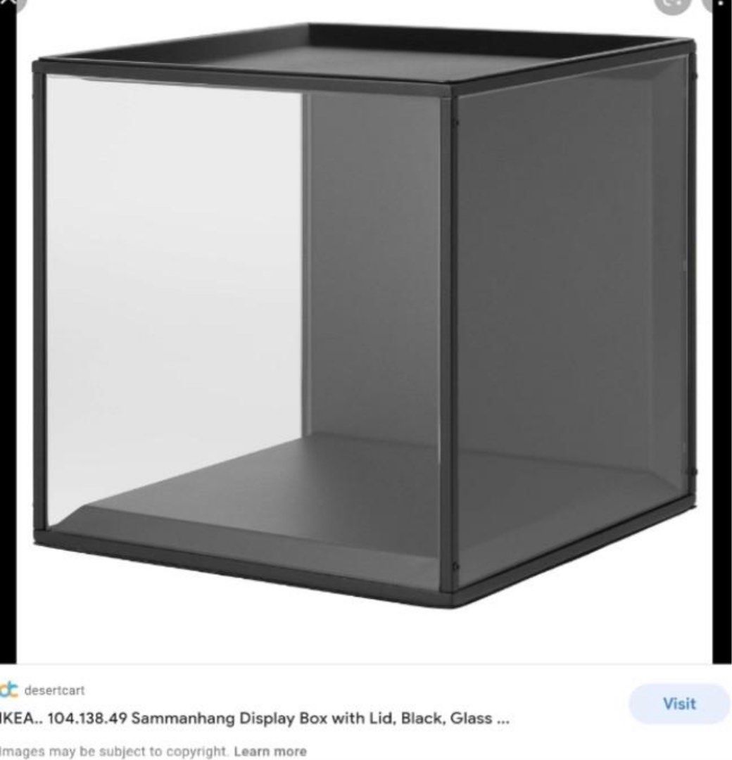 Ikea Sammanhang Display Box Furniture And Home Living Furniture Other Home Furniture On Carousell