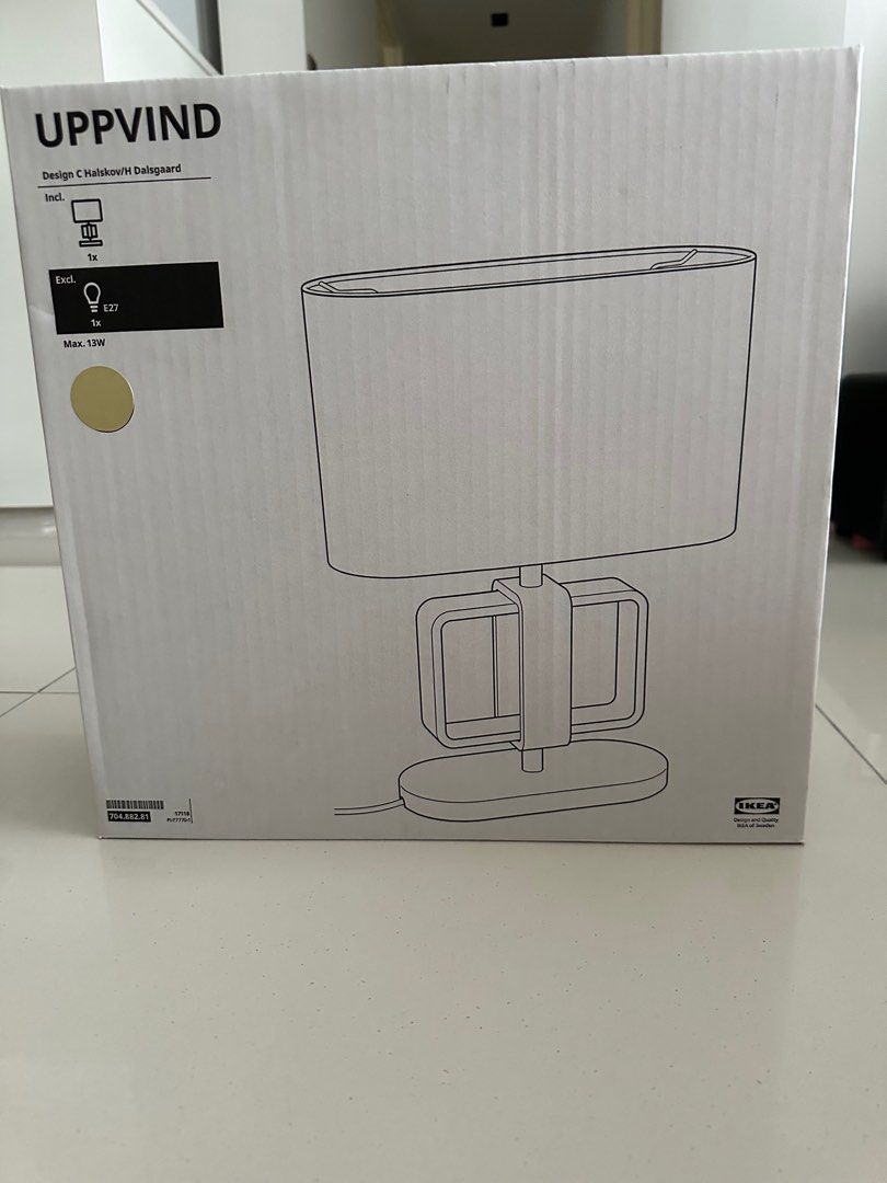 Ikea Uppvind, Furniture & Home Living, Lighting & Fans, Lighting on ...