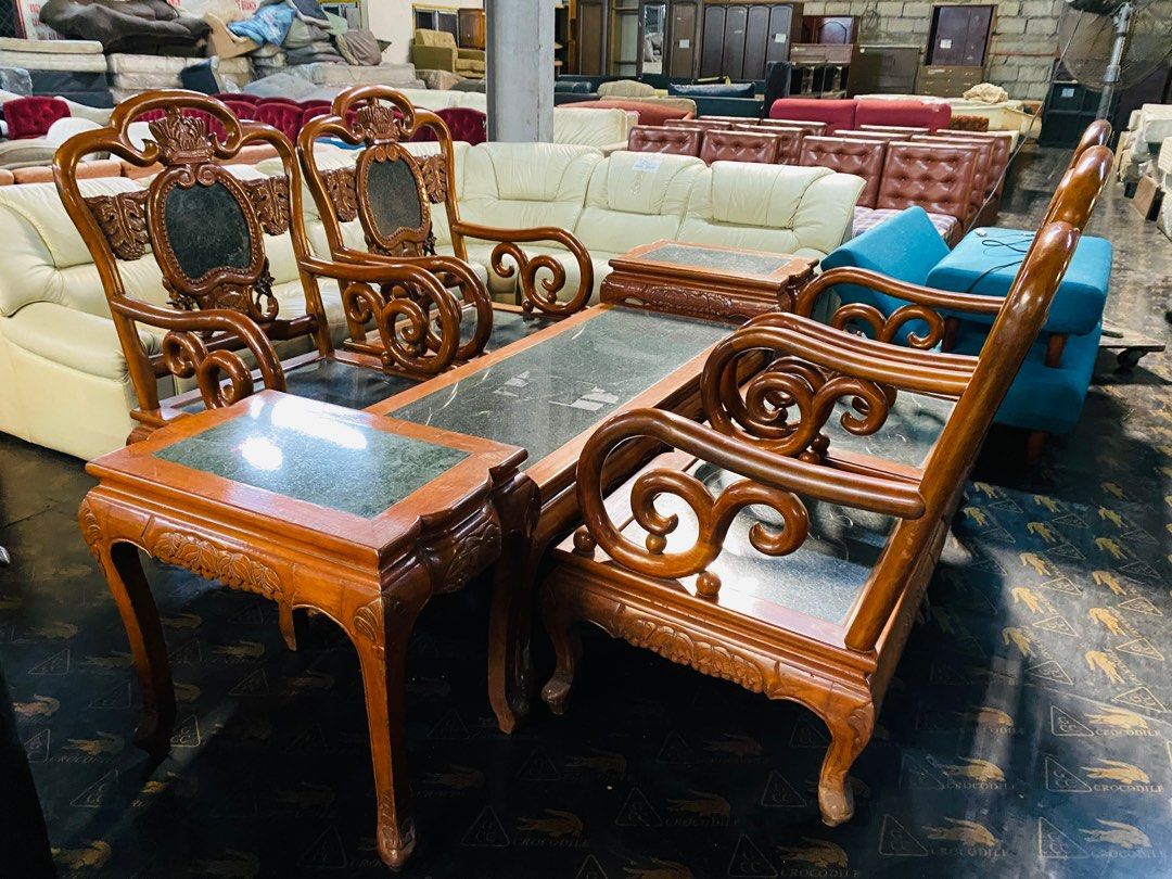 Imported sala set from japan solid wood, Furniture & Home Living, Furniture, Other Home ...