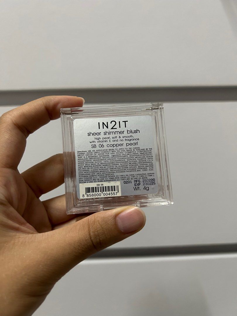 In2It Sheer Shimmer Blush, Beauty & Personal Care, Face, Makeup on ...
