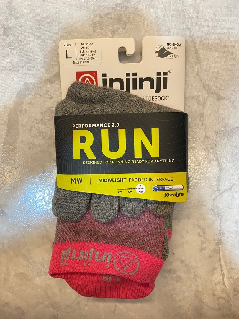 Injinji toe socks sports, Women's Fashion, Watches & Accessories, Socks ...