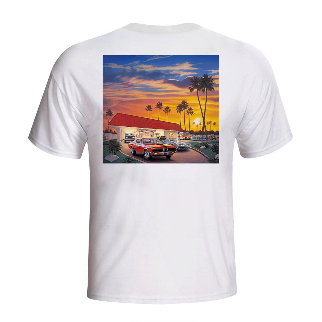 IN-N-OUT BURGER 2022 Golden Hour (California) White T-Shirt, Men's ...