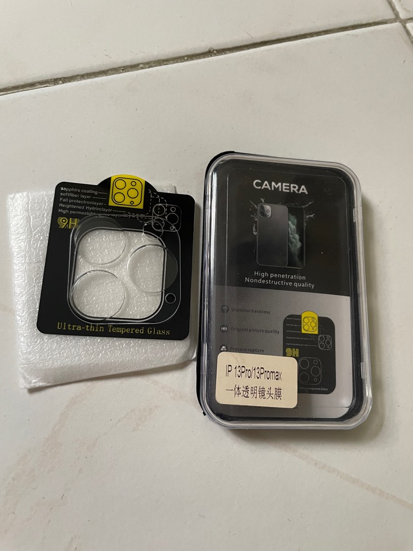Iphone 13 pro/13 pro max camera glass, Mobile Phones & Gadgets, Mobile ...