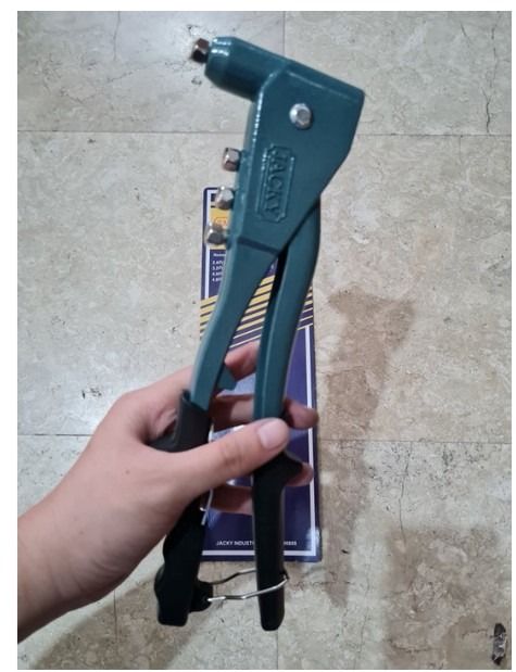 Jacky Hand Riveter with Nosepieces (Metal Body) Heavy Duty for Blind ...