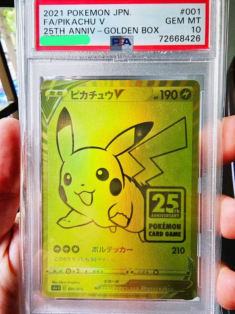 (JAP) PSA 10 25th Anniversay Pikachu & Pokeball, Hobbies & Toys, Memorabilia & Collectibles ...