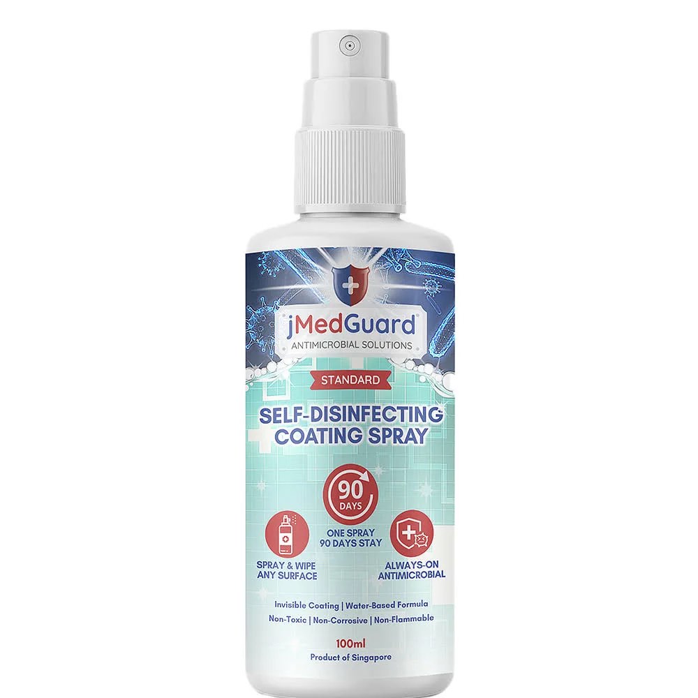 jMedGuard Self-Disinfecting Coating Spray, Beauty & Personal Care ...