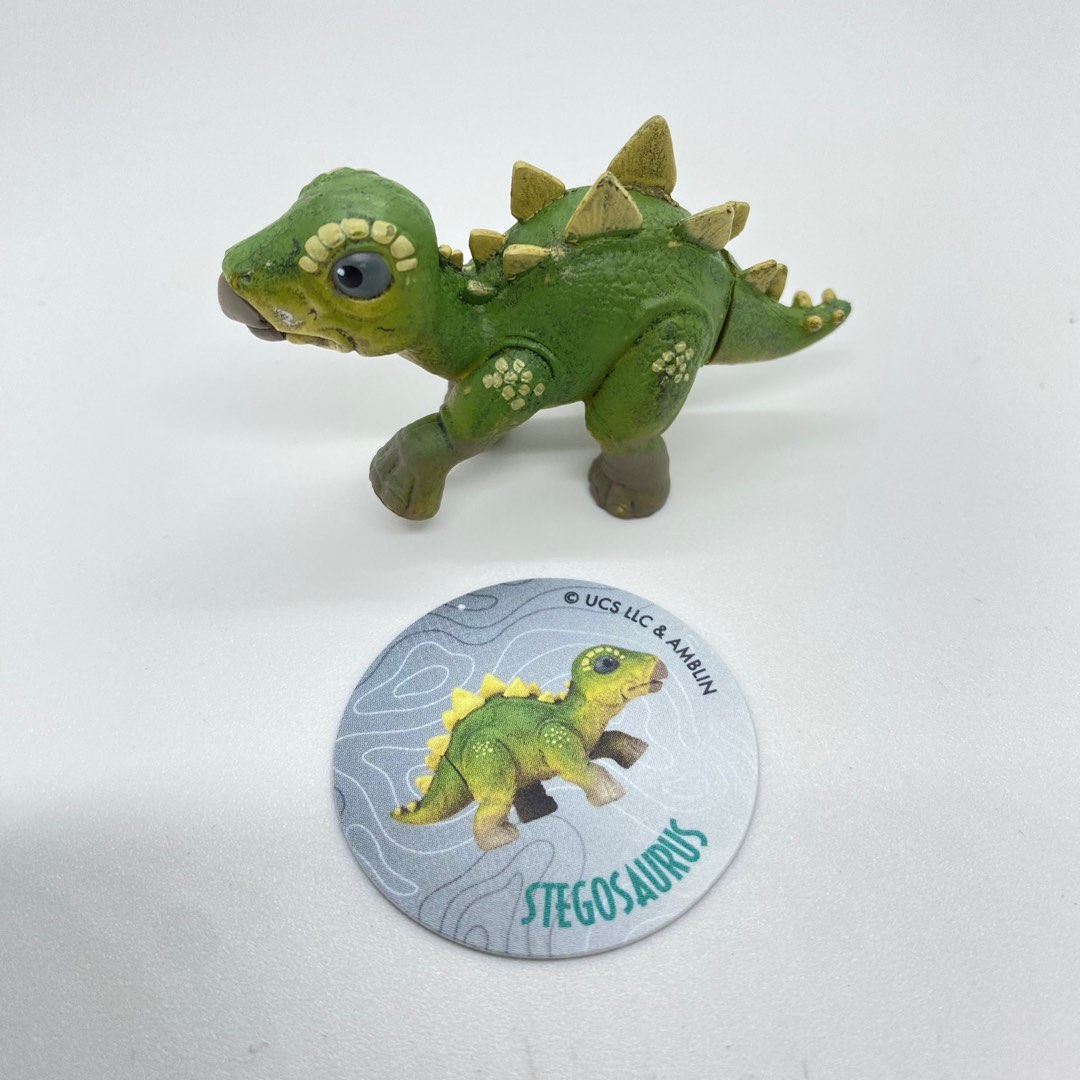 Jurassic Park World Captivz Hatchlings Stegosaurus Loose with Card ...