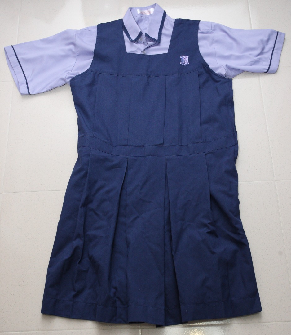 Jurong West Secondary school uniform, Women's Fashion, Dresses & Sets ...