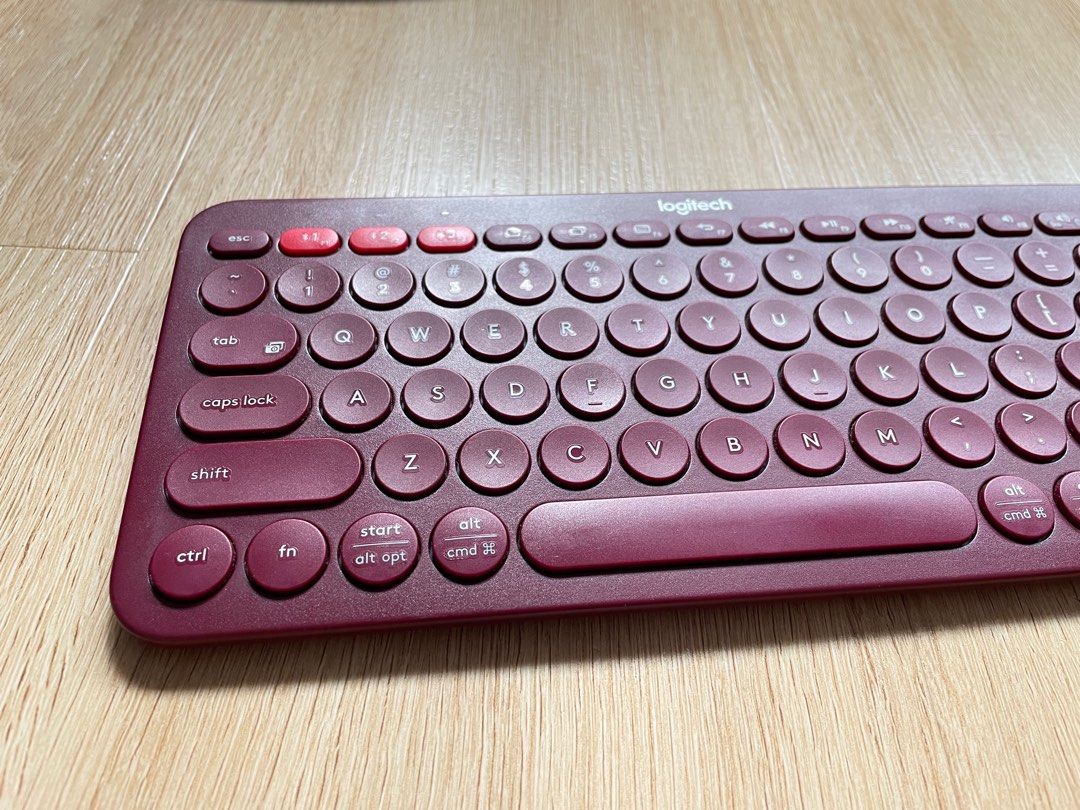 K380 Red, Computers & Tech, Parts & Accessories, Computer Keyboard on ...