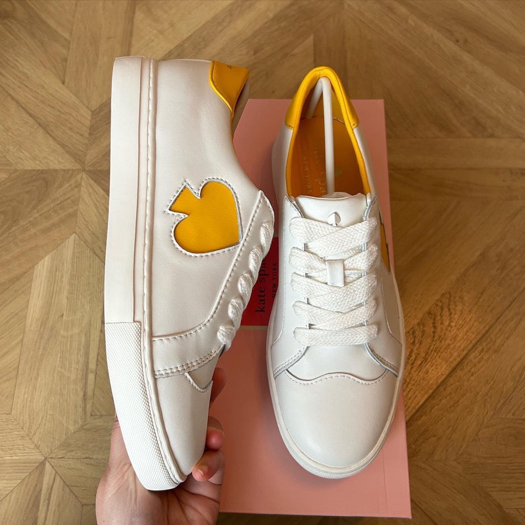 Original KATE SPADE FEZ - YELLOW 8B - eur38.5 ( with FREE BRAND NEW ...