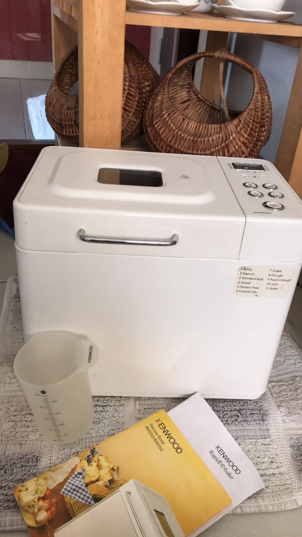 KENWOOD BM250 BREAD MAKER, TV & Home Appliances, Kitchen Appliances ...