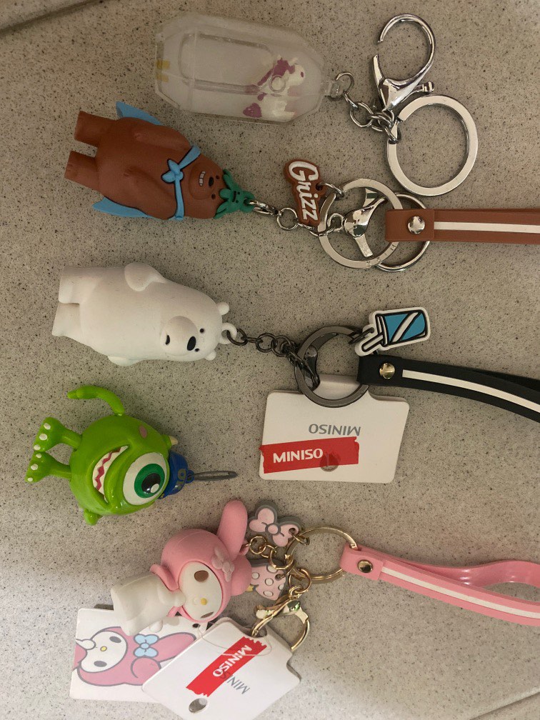 Keychain Miniso, Hobbies & Toys, Toys & Games on Carousell