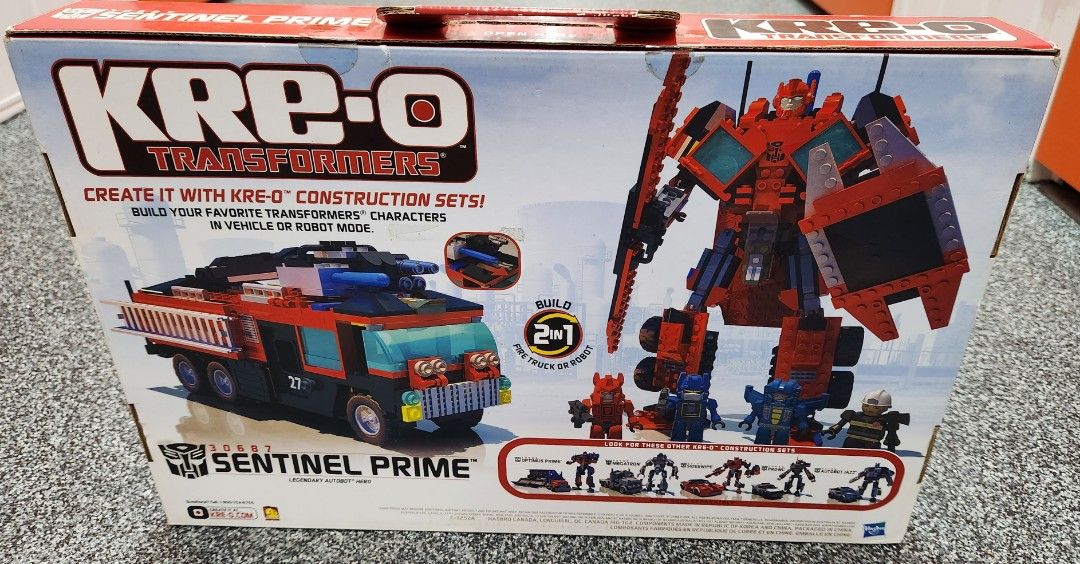 KRE-O Transformers Sentinel Prime 30687, Hobbies & Toys, Toys & Games ...