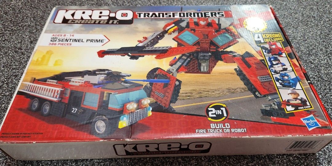 KRE-O Transformers Sentinel Prime 30687, Hobbies & Toys, Toys & Games ...