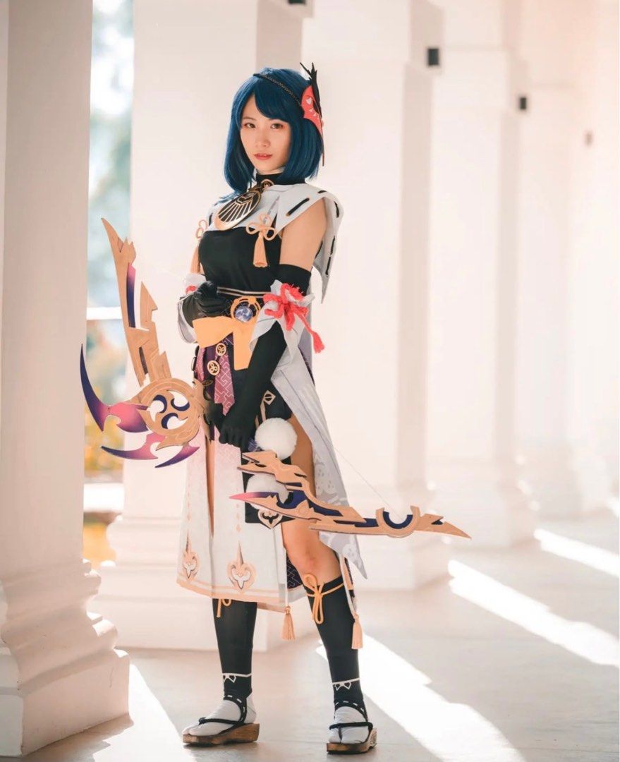 Kujou Sara cosplay, Hobbies & Toys, Memorabilia & Collectibles, J-pop ...