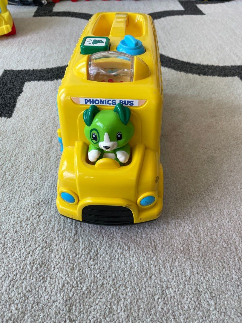 Leap frog phonics fun animal bus, Babies & Kids, Infant Playtime on ...